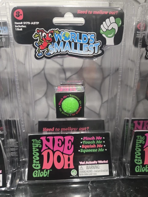 WORLDS SMALLEST NEEDOH - The Groovy Glob! - Schylling - BLUE - NEW! $5. ...