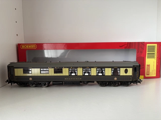 HORNBY R4420 OO Gauge 12 Wheel Pullman 1st Class Kitchen Car ‘Neptune ...
