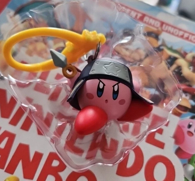 KIRBY GLOW IN the Dark Collectible Backpack Hanger Series 3 NINJA KIRBY ...