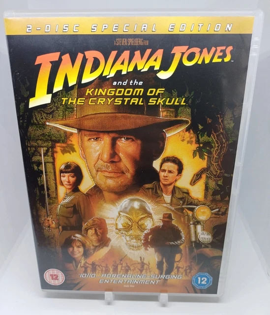 INDIANA JONES AND the Kingdom of the Crystal Skull DVD 2 Disc Special ...