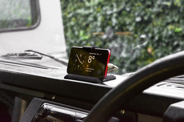 LAND ROVER 90 110 Tdi200 Tdi300 TD5 Defender Phone Holder *BLACK* £20. ...