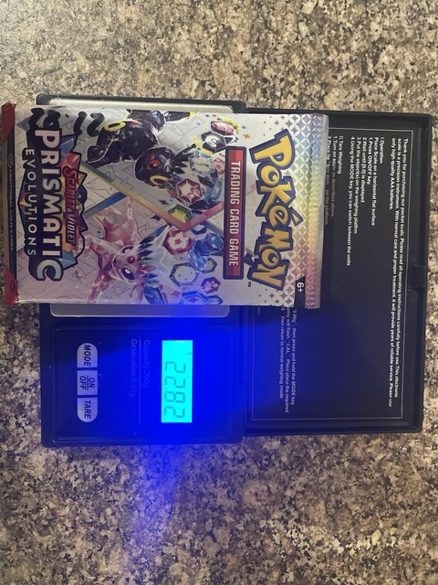 🌈POKÉMON TCG - 🎉Prismatic Evolutions Booster Pack Sealed - HEAVY PACK ...