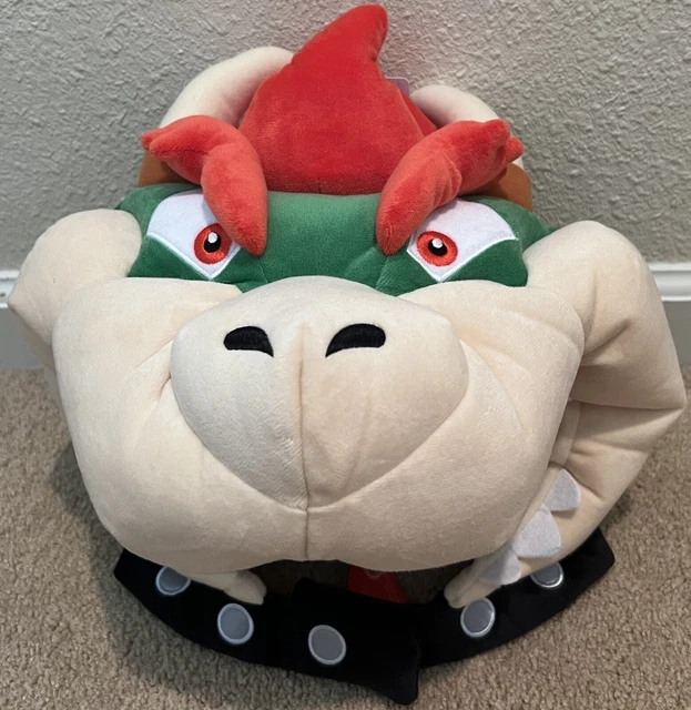 SUPER NINTENDO WORLD Bowser Plush Hat Universal Studios Hollywood Mario ...