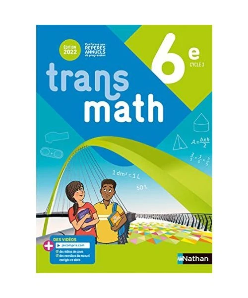 TRANSMATH 6E - Manuel 2022, Malaval, Joël EUR 9,99 - PicClick FR