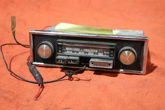 ORIGINAL MERCEDES OLDTIMER Philips 22RN314/11 Classic Car Radio 1970 de ...