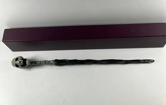 HARRY POTTER DEATH Eater Wand Warner Bros Studios Boxed £24.99 ...