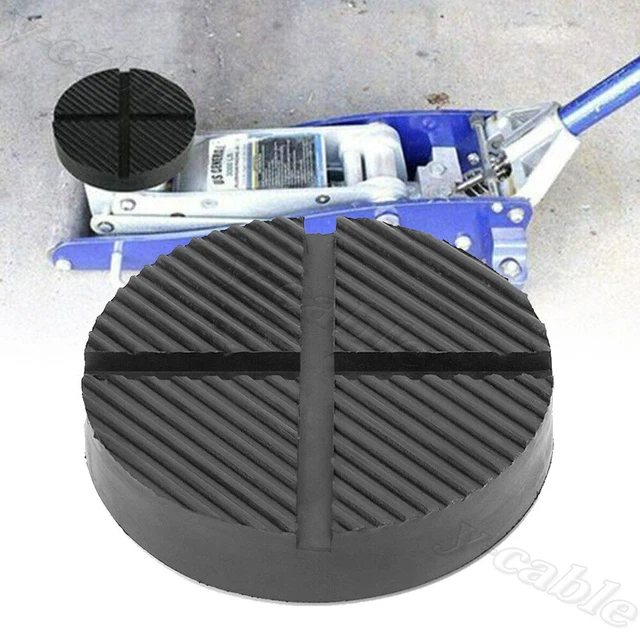LARGE RUBBER PAD Rubber Block Hydraulic Ramp Jacking pads Trolley Jack ...