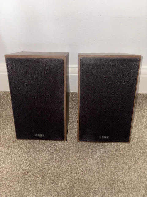 SONY SS-CFX250 BOOKSHELF Speakers Wired - Hi-Fi Stereo Speakers £29.28 ...