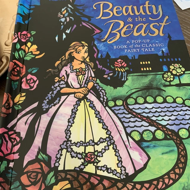 BEAUTY AND THE Beast Pop Up Book By Robert Sabuda Autographed Signed ...