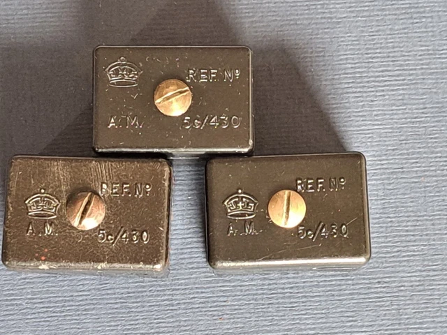 WW2 & LATER. RAF 5C/430 Blocks, Terminal, 2 Way. Lot of 3. £24.00 ...