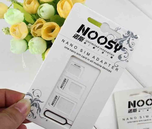 4IN1 SIM CARD Adapter (Micro/Mini/Nano/Standard Sizes) For All Mobile ...