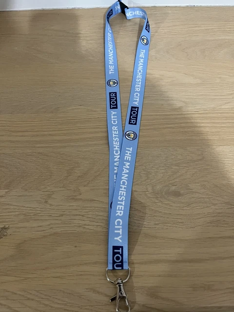 MANCHESTER CITY FOOTBALL Etihad Stadium Tour Lanyard New £5.00 ...