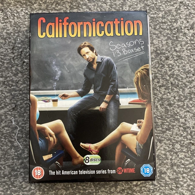 CALIFORNICATION - SEASON 1-3 Box Set DVD David Duchovny EUR 5,83 ...