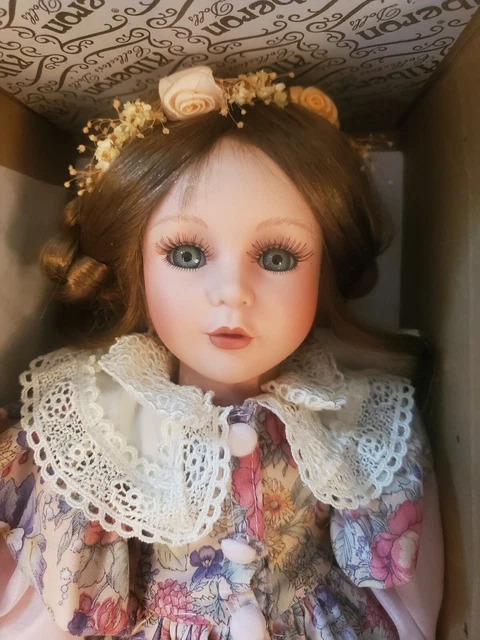ALBERON PORCELAIN DOLL Rachel Rare Vintage Boxed Beautiful VGC £13.50 ...