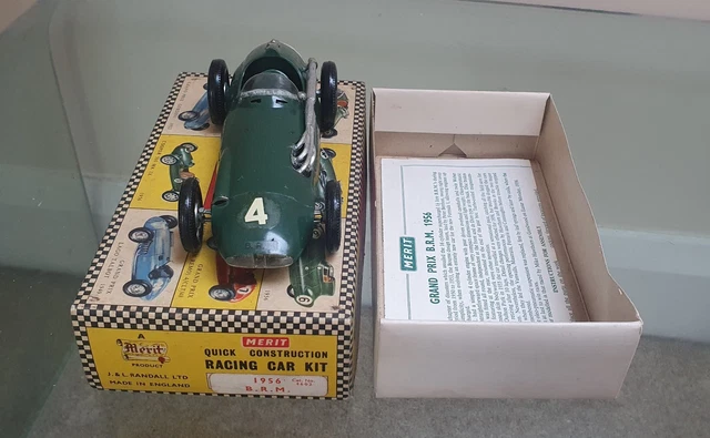 MERIT RACING CAR BRM Assembly Kit boxed with instructions £21.50 ...
