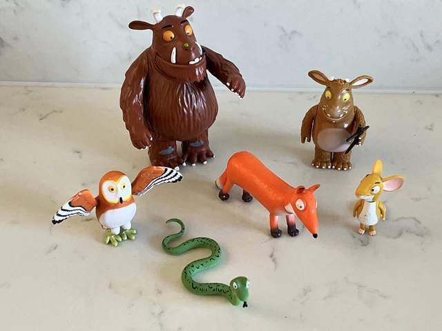 JULIA DONALDSONS THE Gruffalo Character Figures - Gruffalo Mouse Snake ...