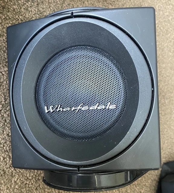 SET OF 5 Wharfedale Modus Speakers Wall/Shelf Cube Speakers Wired Black Compact £37.08 - PicClick UK