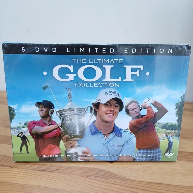 THE ULTIMATE GOLF Collection Limited Edition 5 DVD Brand New & Sealed £ ...