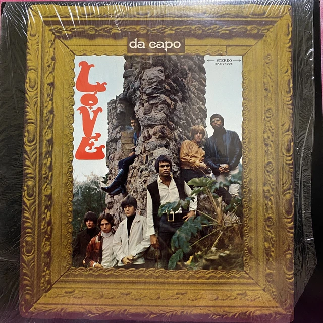 LOVE DA CAPO LP ELEKTRA EKS-74005 OG 1ère presse stéréo rétractable TOP ...