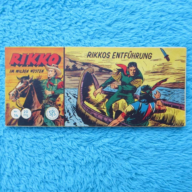 RIKKO NR 14 Im Wilden Westen "Rikkos Entführung" Piccolo Lehning Z1 ...