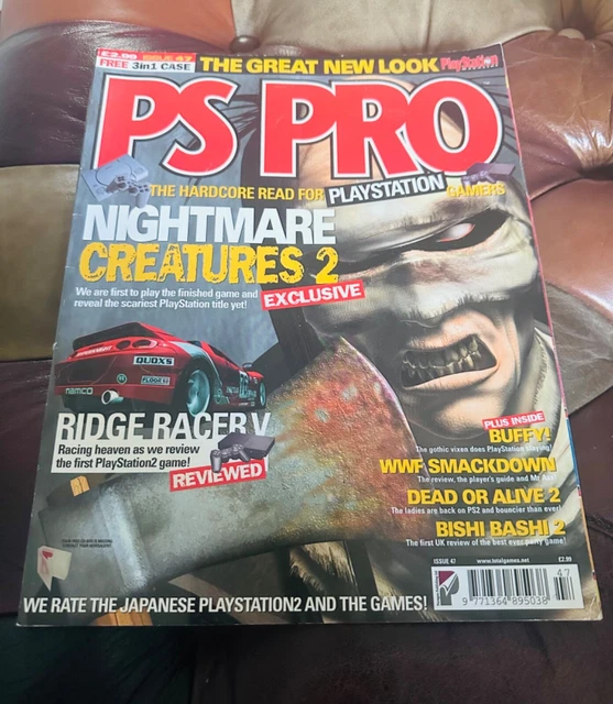 PLAYSTATION PRO MAGAZINE Nightmare Creatures 2 Issue 47Retro/Vintage ...
