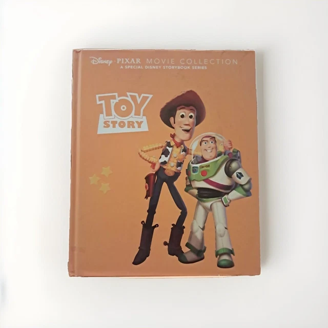 DISNEY PIXAR TOY Story Hardcover Storybook Buzz Lightyear Woody Rare ...