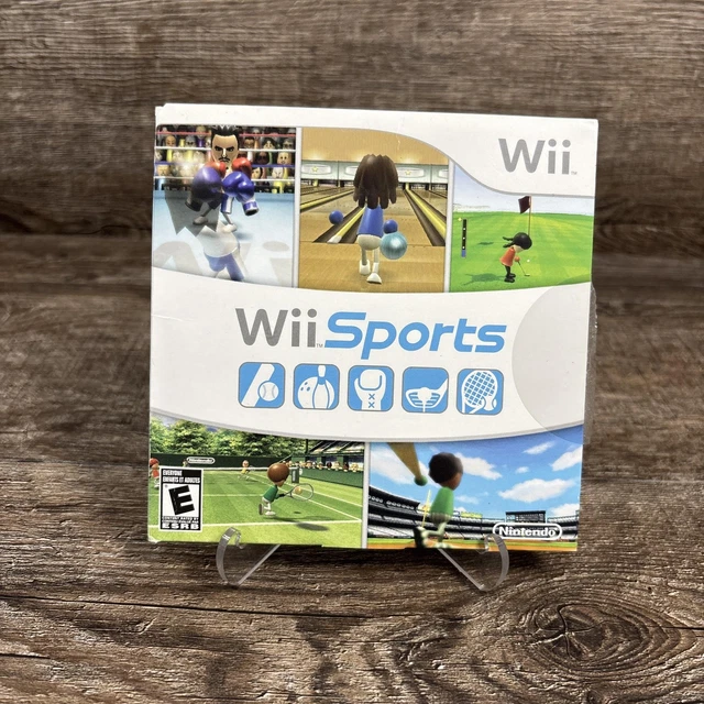 WII SPORTS NINTENDO Wii Video Game Complete CIB Boxing Bowling Golf ...