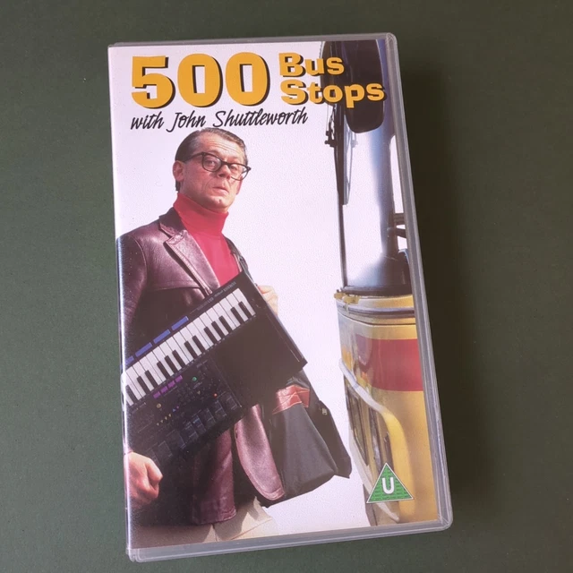JOHN SHUTTLEWORTH - 500 Bus Stops VHS Cassette Tape BBC 1998 £21.52 ...