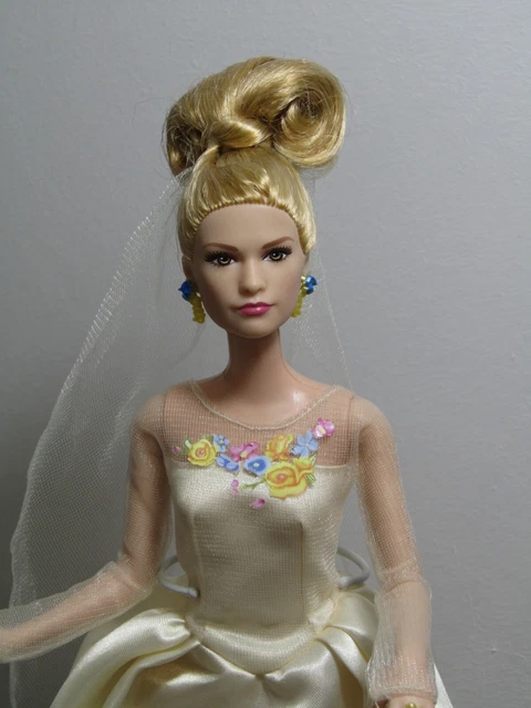Disney Cinderella Live Action Wedding Day Doll With Shoes 24 99