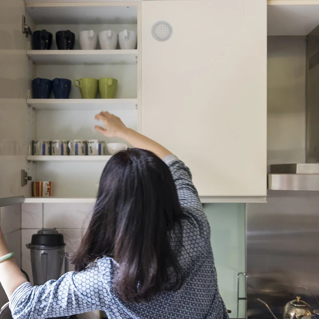 50 PCS DECORATIVE Soffit Vent Plastic Round Cabinet Door Vent Cover $21 ...