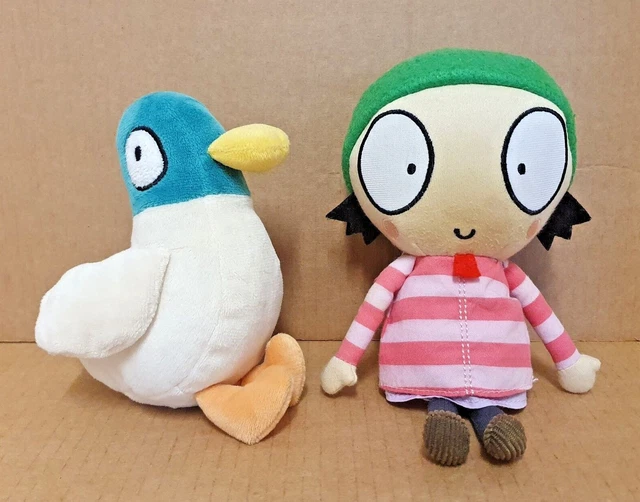 CBEEBIES SARAH & DUCK TALKING SOFT PLUSH TOYS - Karrot Entertainment £ ...