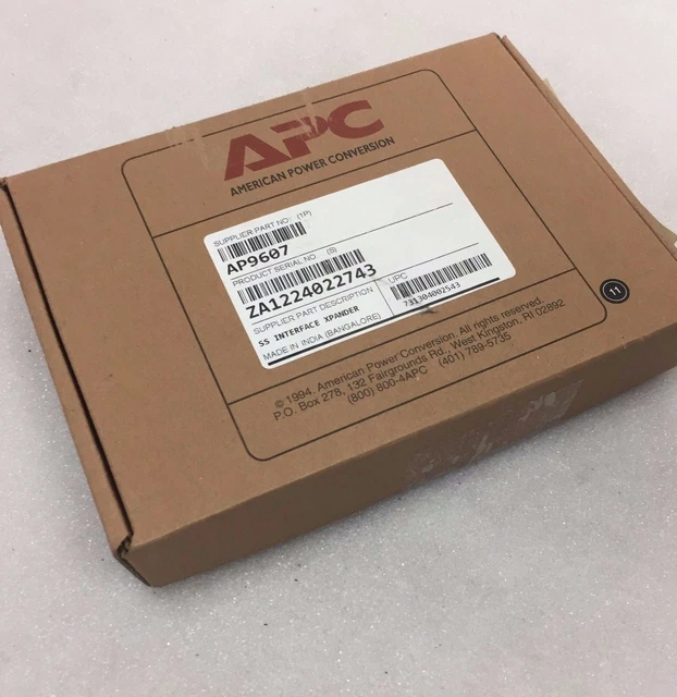 APC AP9607 2-PORT Serial Interface Expander Card for use with UPS ...