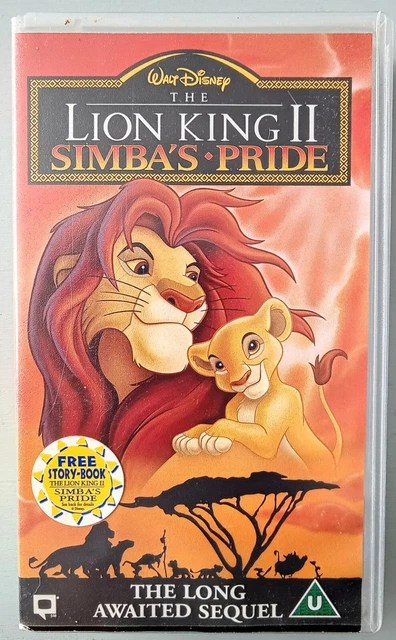 THE LION KING 2 Simba's Pride Walt Disney VHS Video Tape 1999 £5.00 ...