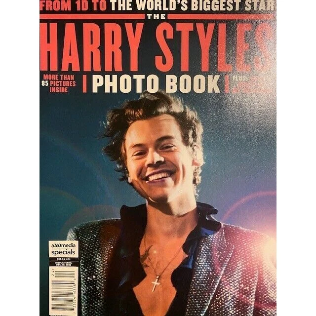 HARRY STYLES PHOTO book FROM 1D TO THE WORLD'S BIGGEST STAR 97 PAGES £7 ...
