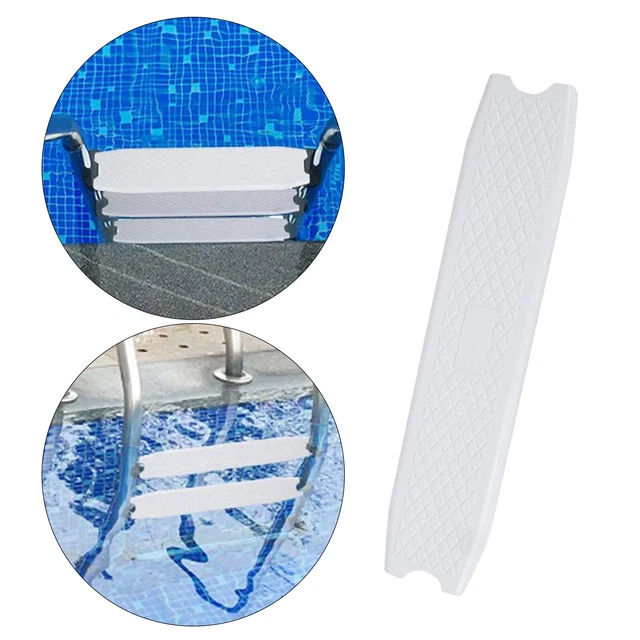 PLASTIC POOL RUNG Ladder Steps In-ground Swimming Pool Molded Entry ...