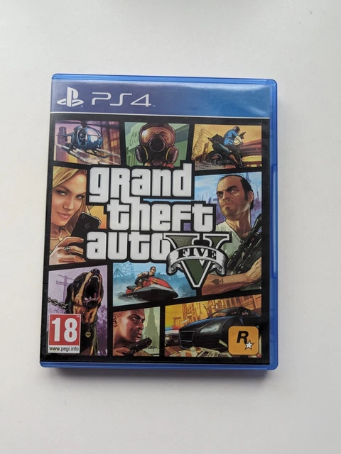 GRAND THEFT AUTO V GTA 5 PS4 Playstation 4 PS5 PAL Vendeur Royaume-Uni EUR 15,22 - PicClick FR
