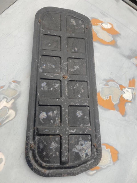 MGB / MGB GT BATTERY COVER c/w ALL GOOD FIXINGS - original VGC AS PER ...