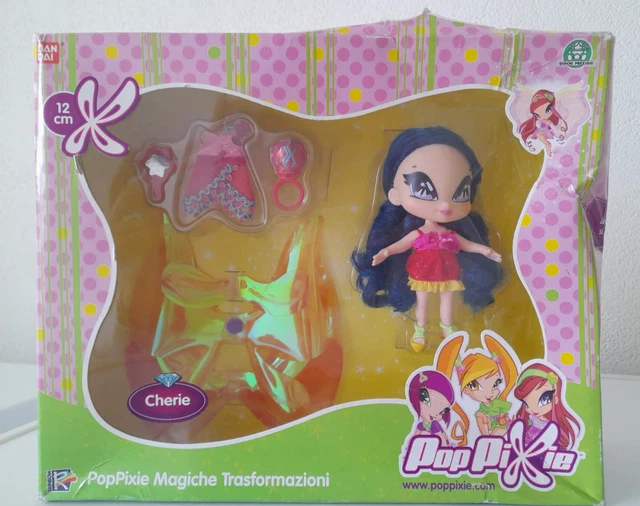 POP PIXIE WINX Club Bandai Cherie Magiche Trasformazioni Bambola 12cm EUR 27,90 - PicClick IT