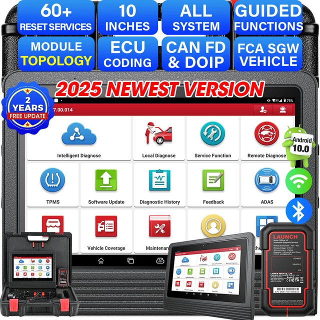 LAUNCH X431 PRO3S+ V+ PRO 5 OBD2 KFZ Diagnosegerät Profi BT Scanner ...