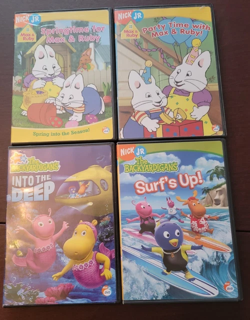 NICK JR. BACKYARDIGANS & Max And Ruby , Children/Family DVD Bundle ,Lot ...