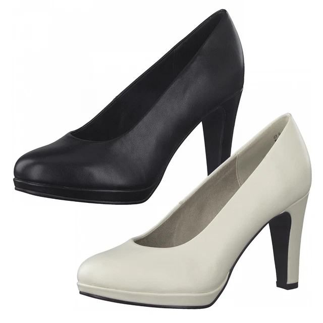 MARCO TOZZI DONNA Décolleté Rotondo Tacco Alto Plateau Elegante ...