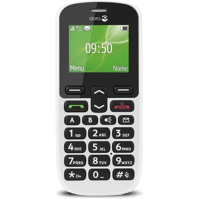 DORO PHONEEASY 508 | White | Unlocked | Good Condition £14.99 - PicClick UK