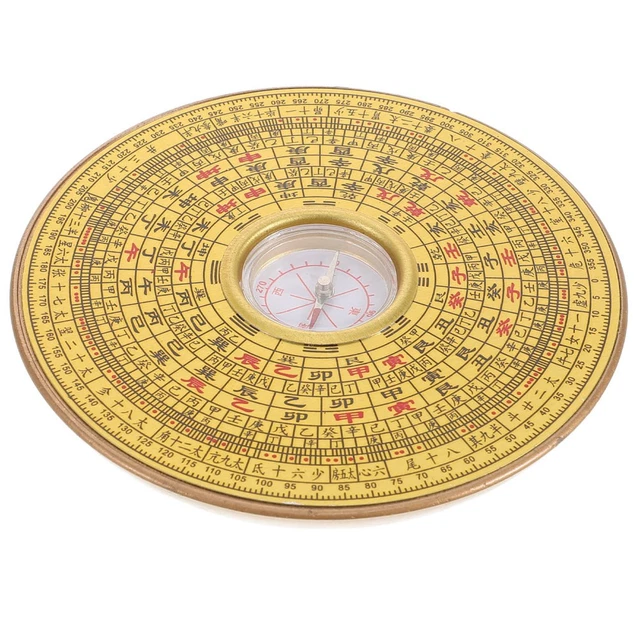 ALLOY CHINESE COMPASS Portable Feng Shui Tool Small Metal Decor $21.65 ...