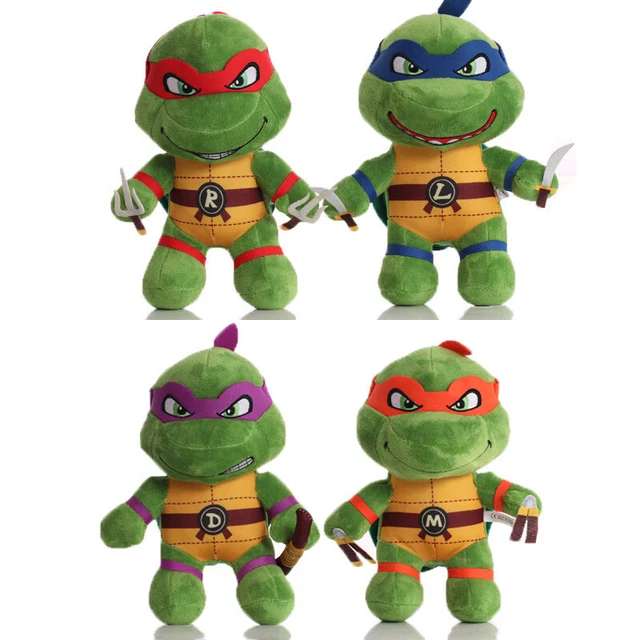25CM TEENAGE MUTANT Ninja Turtles Plushie Kids Plush Childrens Xmas Toy ...