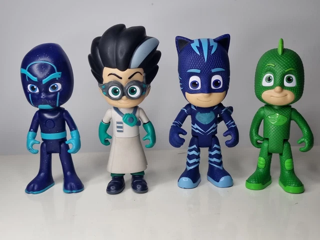 PJ MASKS DELUXE Figures talking Catboy Gecko Romeo 6 inches tall EUR 19 ...