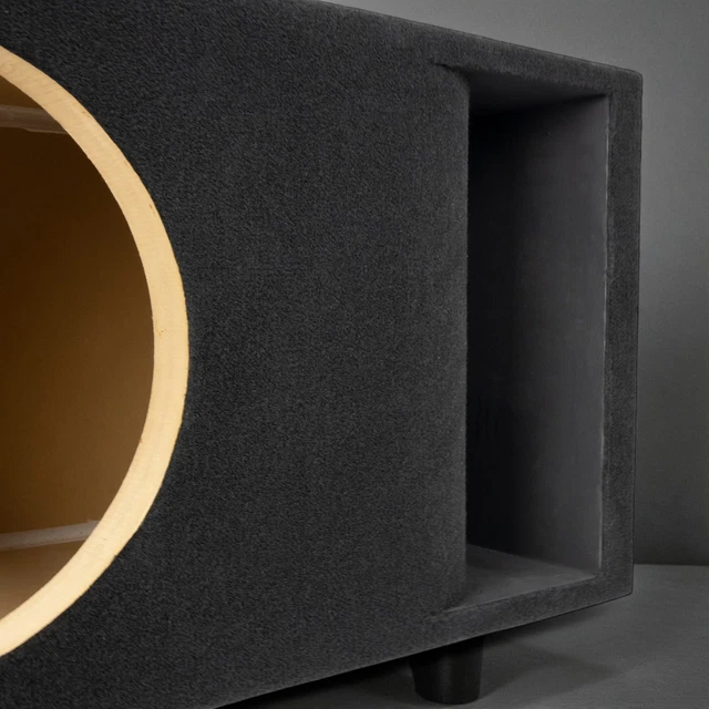 SINGLE CUSTOM KERF-PORTIERT Subwoofer Gehäuse Box für 12" Subwoofer (2 ...