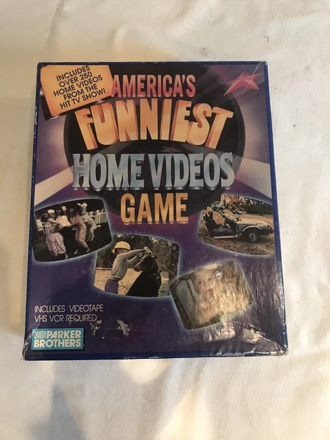 RARE COLLECTABLE AMERICAS Funniest Home Videos VHS Board Game 1990 $20. ...