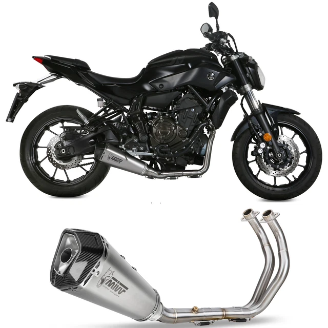 ECHAPPEMENT COMPLETE MIVV Yamaha Mt-07 2016 Moto Delta Race Inox ...