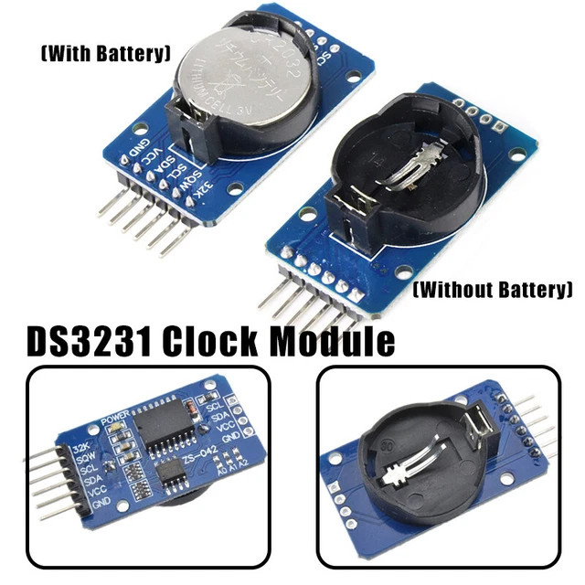 DS3231 CLOCK MODUL ZS042 AT24C32 IIC Module Precision RTC Real Time ...