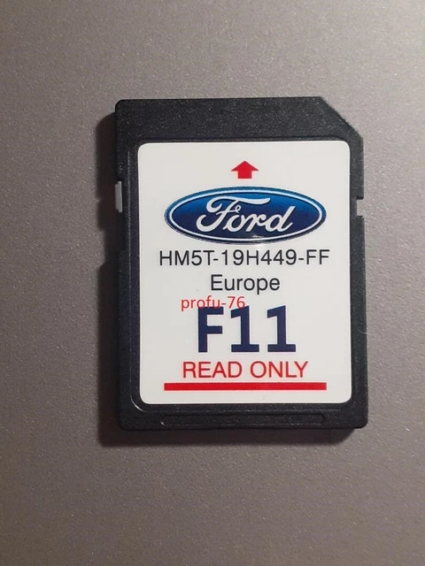 ORIGINAL SD MAPS Ford Sync2 F11 2023-2024 Europe With Full Speed Car £ ...
